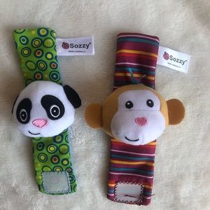 Fisher-Price | Accessories | Baby Musical Smart Phone Sock Rattles ...